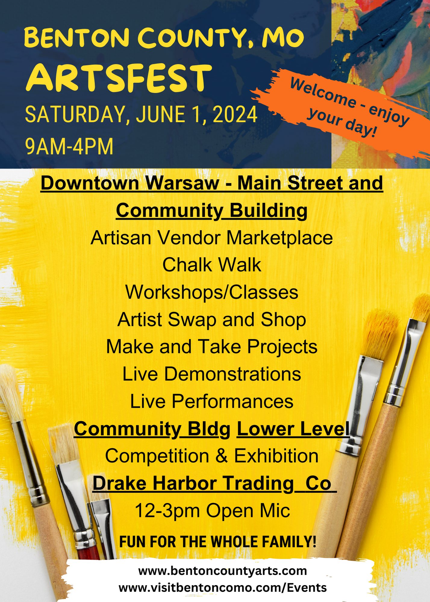 Benton County Arts Fest 2025 - Visit Benton Como